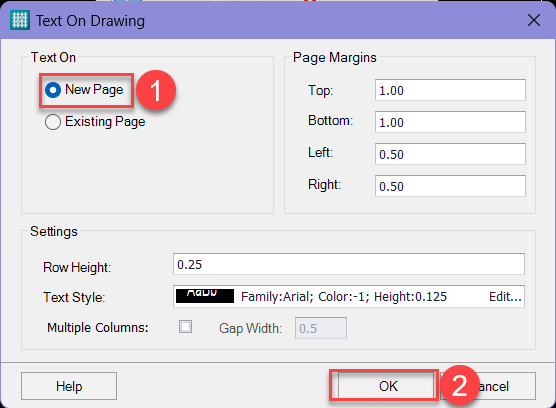 OpenUtilities - How to Place Report on Drawing using Text On Drawing in OpenUtilities Substation ...