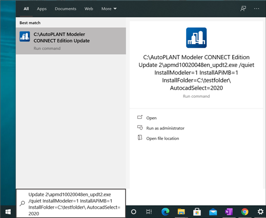 OpenPlant - AutoPLANT Modeler CONNECT Edition Update 2- Silent ...