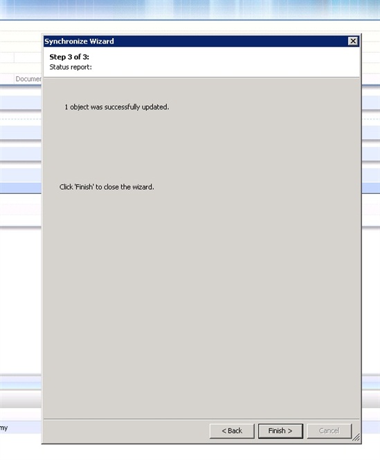AssetWise ALIM - Synchronize Template with Document - Communities