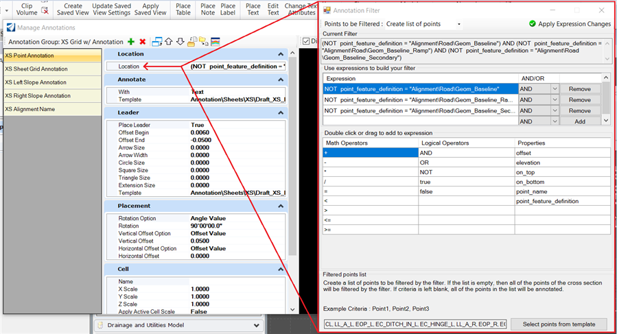 OpenRoads | OpenSite - Video: Cross Section Annotation Point, Location ...
