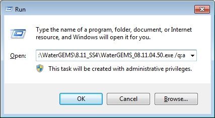 OpenFlows | Water Infrastructure - Silent installation for Bentley OpenFlows Products - Communities