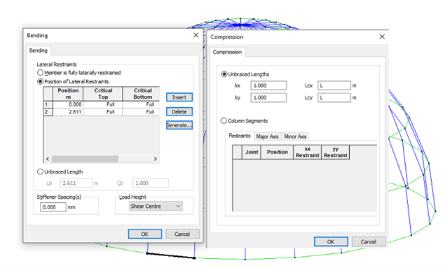 MAXSURF | MOSES | SACS - Multiframe - Unbraced Length Adjustment ...