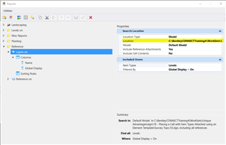 MicroStation - How to create a report of what levels are ON/OFF ...