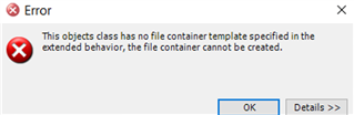 AssetWise ALIM - How to create a new File Container per Object ...