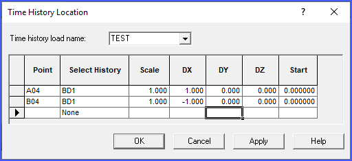 AutoPIPE - 20. Time History Results on symmetric model does not match ...