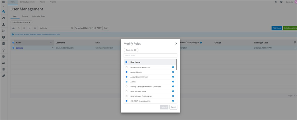 iTwin IoT - Adding Users and Setting User Permissions - Communities