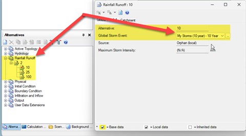 OpenFlows | Water Infrastructure - Using Hydrograph Tags in PondPack ...