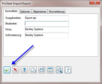 ProStructures - Export Funktion in ProSteel - Communities
