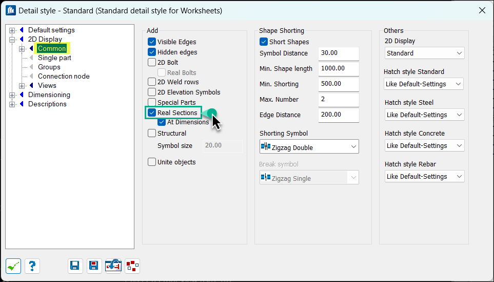 ProStructures - How to adjust the detail resolution for circular ...