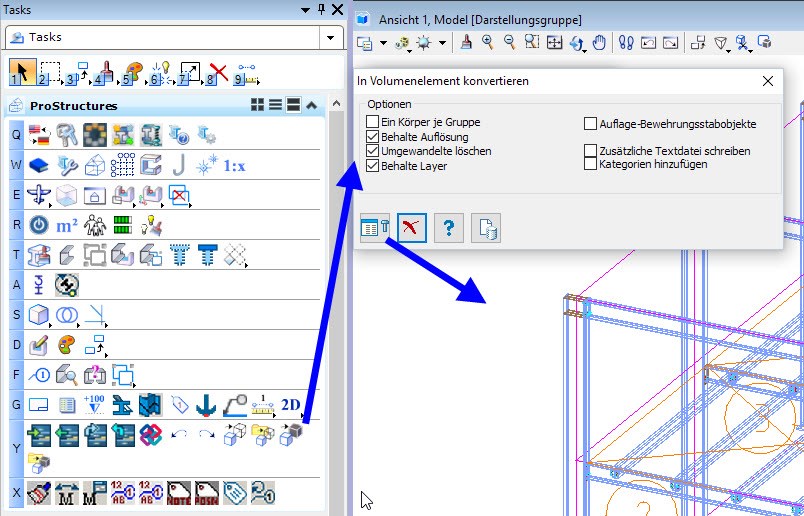 ProStructures - Export DWG 3D Zeichnung - Communities