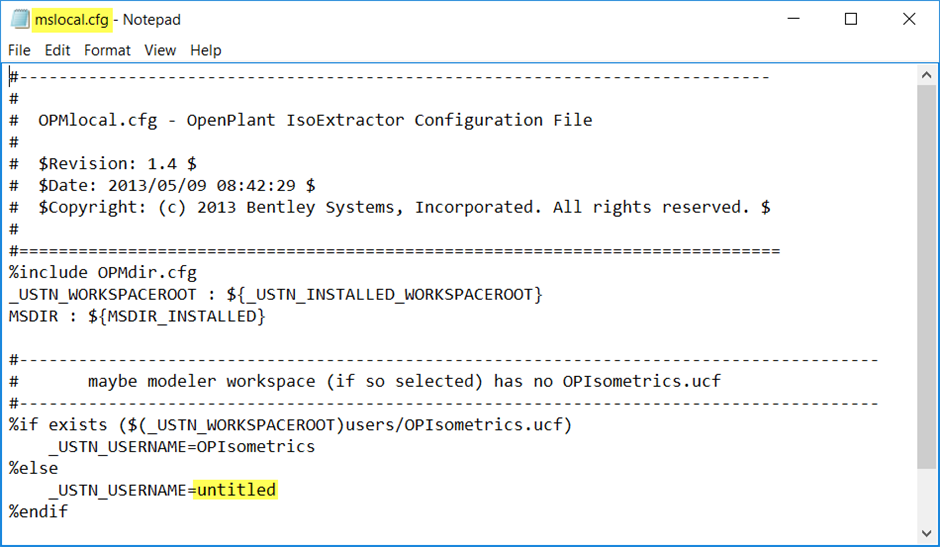 OpenPlant - Unable to Launch OpenPlant Isometrics Manager - Communities