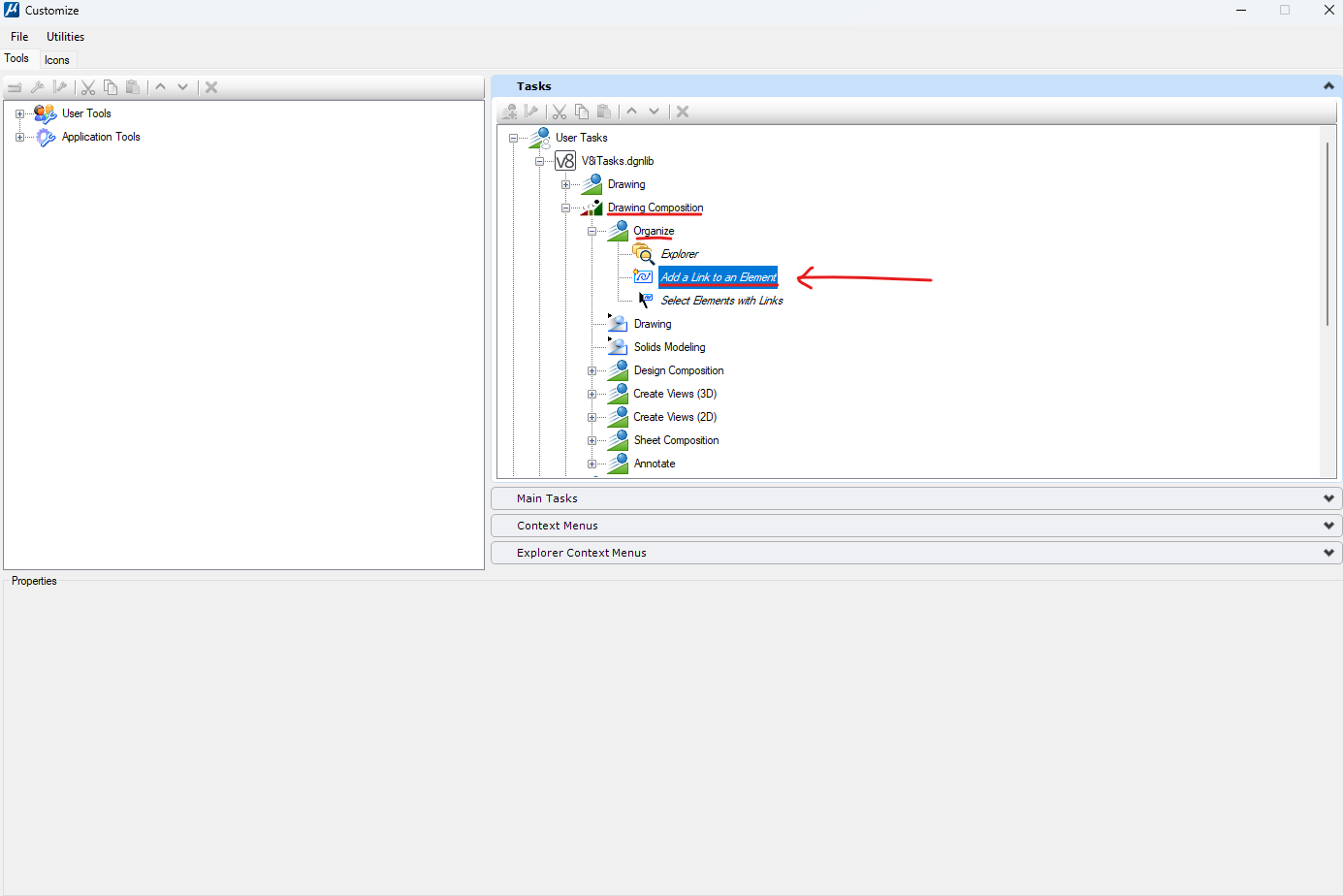 MicroStation - dmsg activatetoolbypath Key-in - Communities