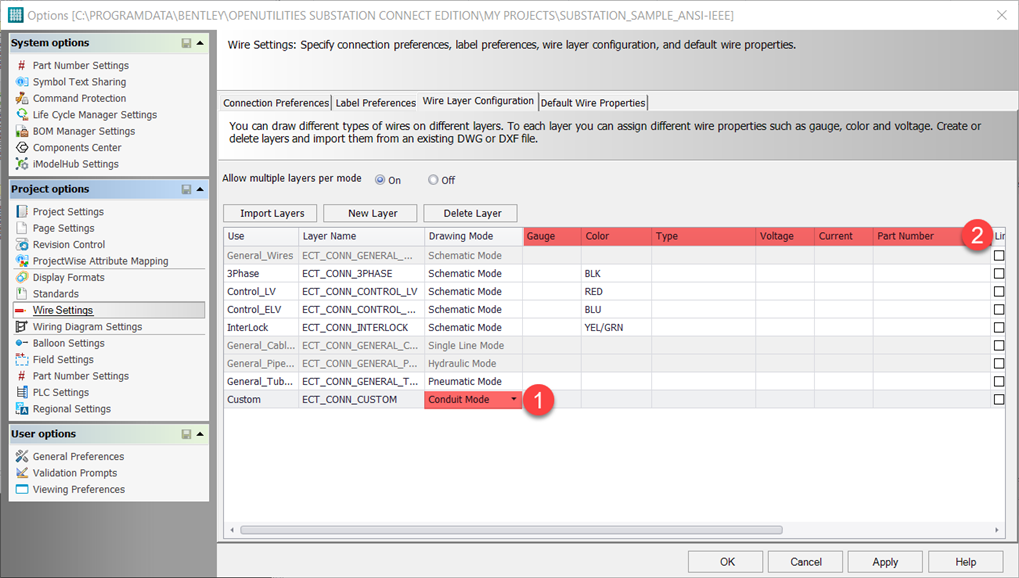 OpenUtilities - Cannot draw wires in custom modes - OpenUtilities Substation CONNECT - Communities