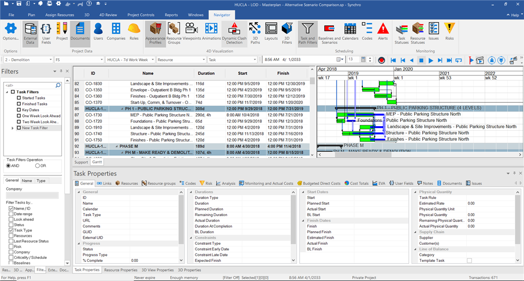 SYNCHRO Construction Solution - Features - SYNCHRO 4D Pro - Communities