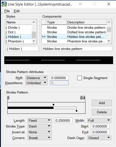 OpenBuildings - Unable to find style specified by HVAC_CUT_HIDDEN ...