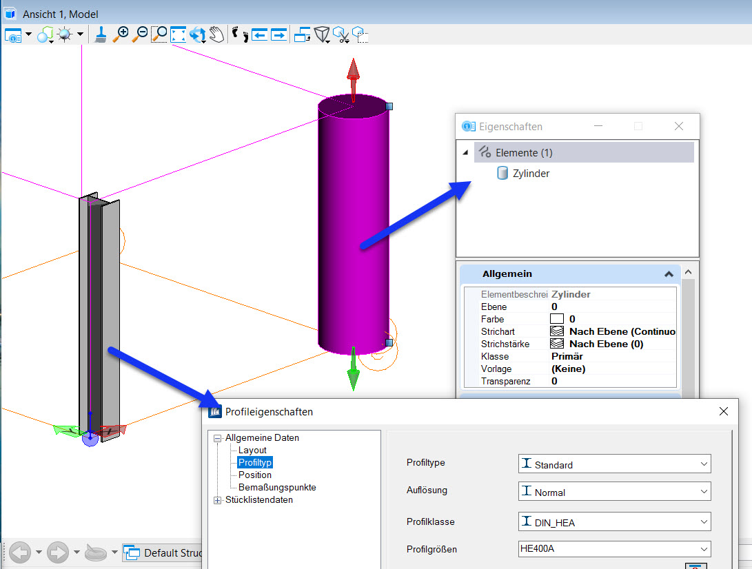 ProStructures - IFC Export ProSteel und Plattform Elemente - Communities