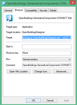 OpenBuildings - How do I access GC tools from OpenBuildings Designer? - Communities