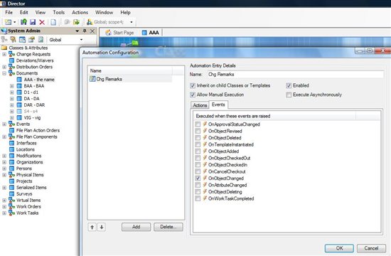 AssetWise ALIM - Event Handler and Automation - Communities