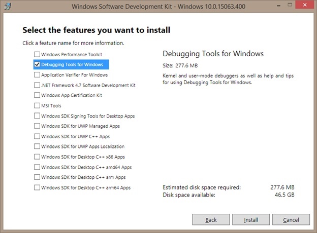 MicroStation - Download and Install Windows Debugging Tools - Communities