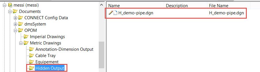 OpenPLANT | AutoPLANT - How to Checkin OpenPlant Orthographics Manager's Output Drawings into ...