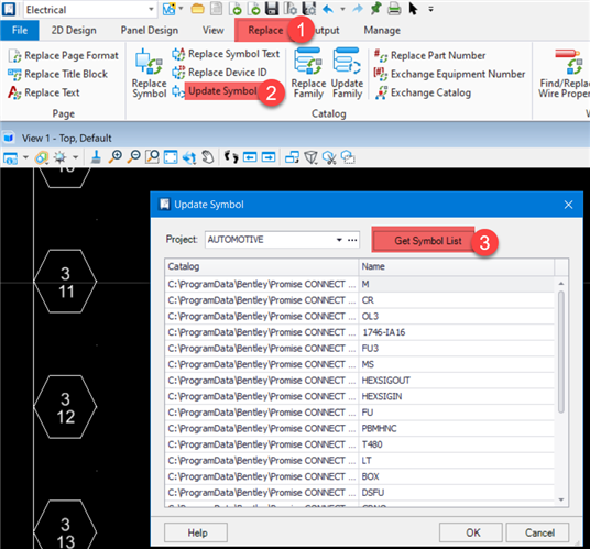 OpenUtilities - Symbol Modification not reflected in Project - Communities