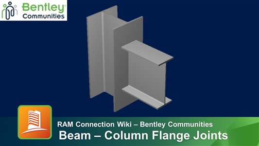 RAM | STAAD | ADINA - Designing Beam-to-Support Connections in RAM ...