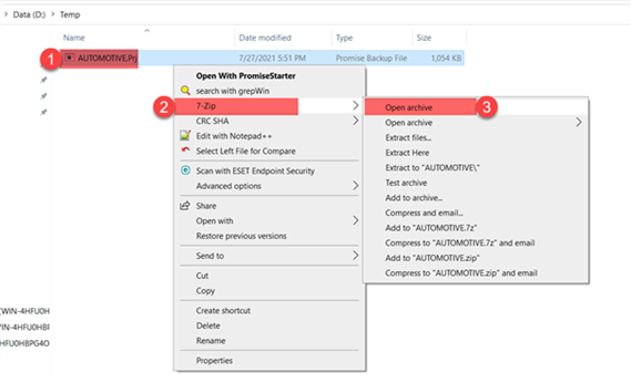 OpenUtilities - Error Message "DB_Restore_ConverPage" when restoring a project backup in Promis ...