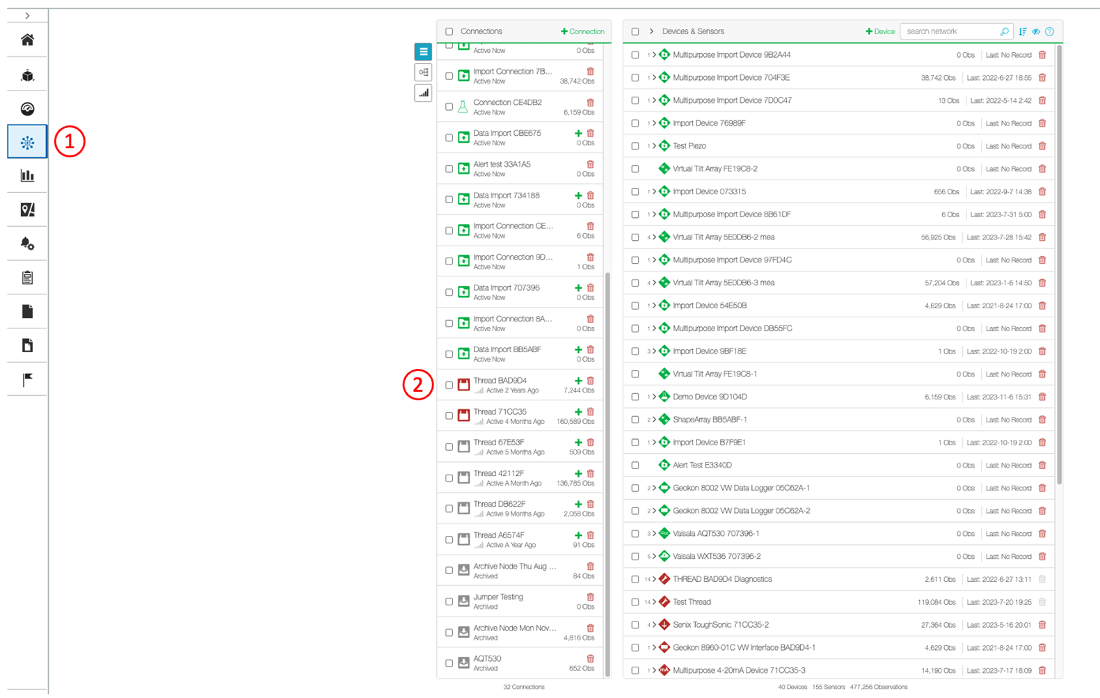 iTwin IoT - X3 Thread Battery Saver Mode - Communities