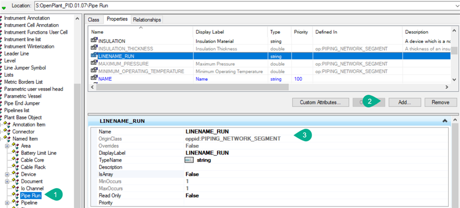 AutoPLANT | OpenPLANT | PlantWise - How to cascade Associated Items value from Pipeline to ...