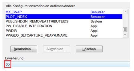 MicroStation - Benannte Ausdrücke - Einfügen des Wertes einer Variablen ...