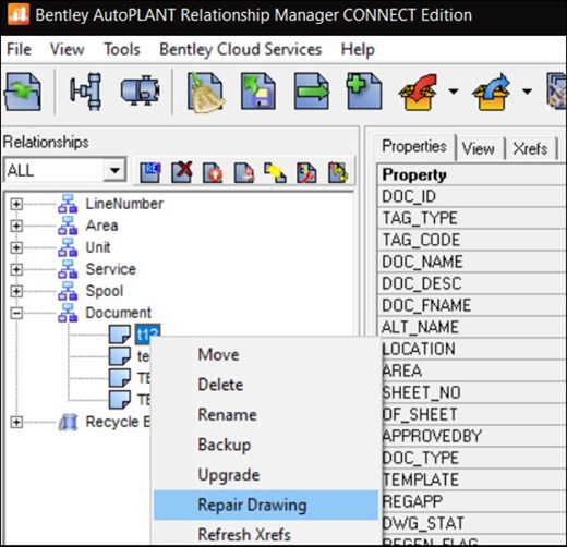 OpenPlant - How to Resolve Project Database Error: ATDB0719 in ...