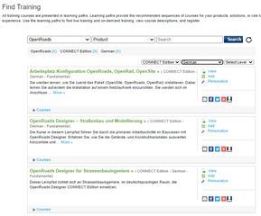 OpenRoads | OpenSite - Kurse auf dem Learn-Server - Communities