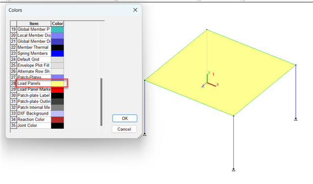 MAXSURF | MOSES | SACS - Multiframe - Load Panel Color - Communities