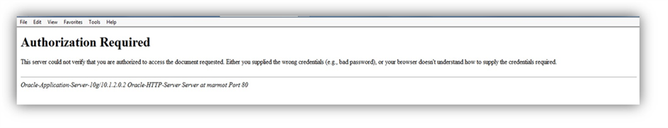 AssetWise Linear Network Management - Login Error: Authorization Required - Communities