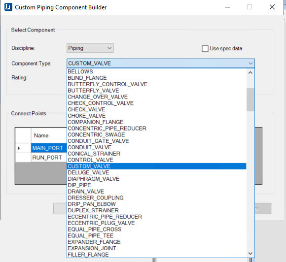 OpenPlant - How To Add Custom Valves in Schema for OpenPlant Modeler Connect Edition - Communities