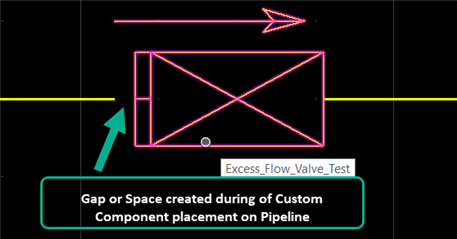 AutoPLANT | OpenPLANT | PlantWise - To Fix the Gap on Placement of Custom Component on Pipeline ...