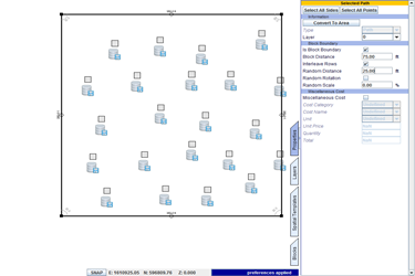 SITEOPS - Block Boundary Pattern Settings - Communities
