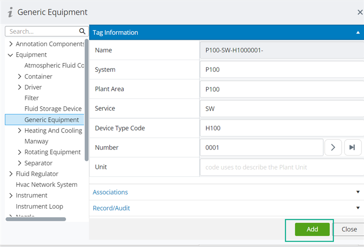 OpenPlant - How to add PlantSight equipment Tag for MicroStation ...