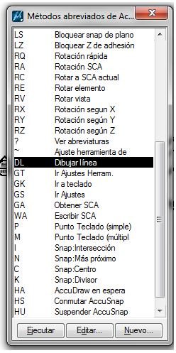 MicroStation - Añadir comandos de AccuDraw - Communities