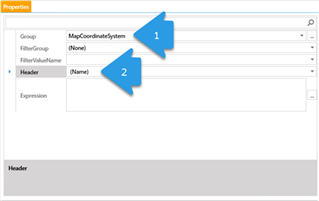 OpenGround - How is it Possible to Show the Coordinate System for the Project on Log Output ...