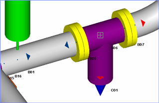 AutoPIPE - 01. How to model a piping component supported by steel ...