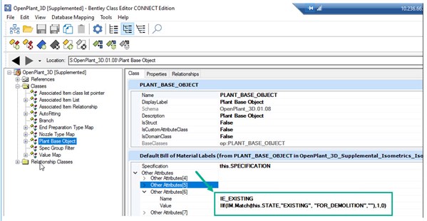 OpenPLANT | AutoPLANT - How to generate correct isometric of pipeline if the component state is ...