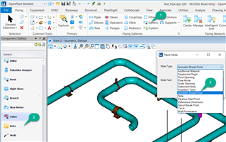 Bentley 中文技术资料库 - 技术资料库 - OPM CE 如何加给ISO图加断点分图 - Communities