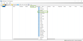 MicroStation - Print Style Column in Print Organizer - Communities