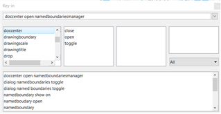 OpenRoads | OpenSite - How do I find out what the key-in command is for ...