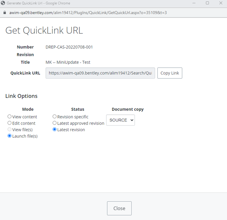 AssetWise Asset Reliability - Accessing ALIM Documents in APM Mobile 2. ...