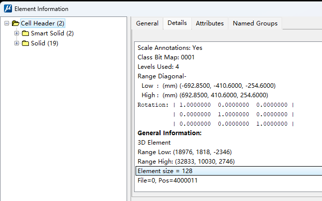 二次开发(MicroStation编程, ProjectWise编程等) - 【MS CE C#】请问如何获取Element size ...