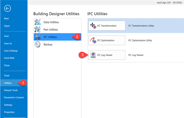 OpenBuildings - IFC log viewer - Communities