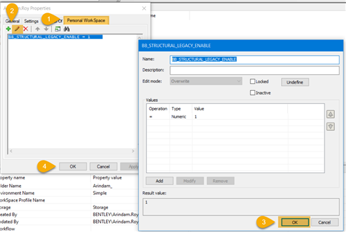 OpenBuildings - OpenBuildings Designer User/Personal Variables in ...