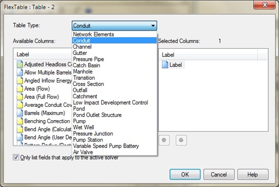 OpenFlows | Water Infrastructure - How to create and share FlexTables between different ...